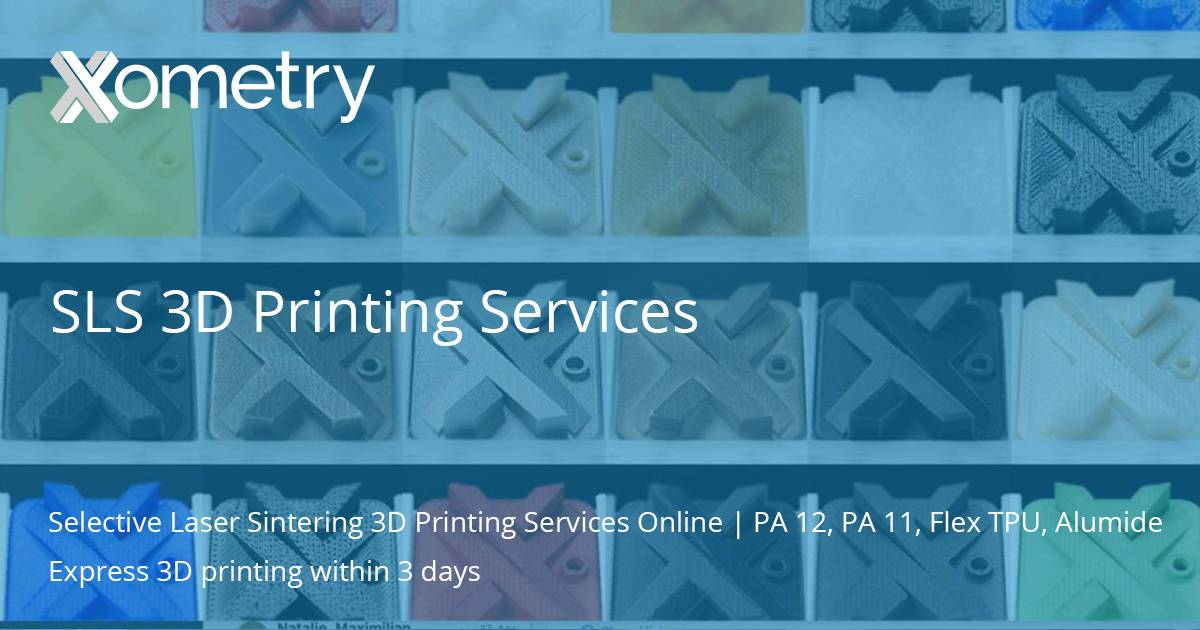 SLS 3D Printing Service Online | 3 Days Production | 择幂科技(Xometry)