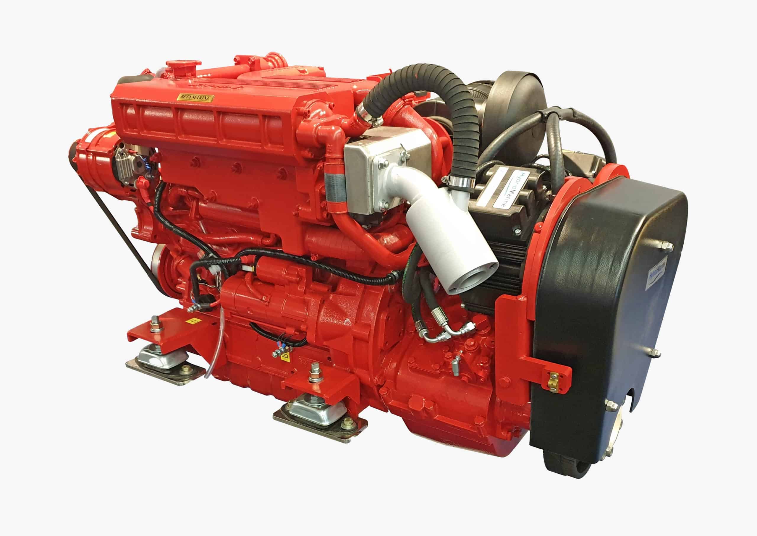 Hybrid marine engines made faster with on-demand manufacturing